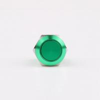 China Blue/Red /Yellow/Green/Black/Silver Momentary Wholesale High Quality 12 Half Oxygen Push Button Switch for sale