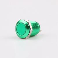 China Blue/Red /Yellow/Green/Black/Silver Momentary Wholesale High Quality 12 Half Oxygen Push Button Switch for sale