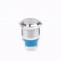 China Self-Latching Stainless Steel Push Button Switch Waterproof IP66 IK09 22mm Max. Voltage 250v for sale