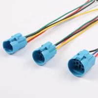 China 16mm 19mm 22mm 25mm PC Button Switch Special Connector Socket Shell with Wire Terminal 5 Pin IP65 Copper Contact for sale