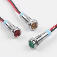 China 6mm Waterproof Metal LED Indicator Light Multi-Color (Red/Green/Yellow/Blue/White) for 6V/24V/220V Signal Lamp for sale