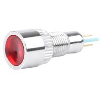 China 8mm Mini LED Indicator Lights Green/Blue/White for Equipment Pilot 6V12V24V36V48V110V220V 12V Equipment Indicator Lights for sale