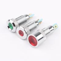 China 8mm Mini LED Indicator Lights Green/Blue/White for Equipment Pilot 6V12V24V36V48V110V220V 12V Equipment Indicator Lights for sale