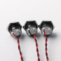 China 16mm Indicator Light Waterproof Five Colors Optional Oxidized Black Strip Line signal Light for sale