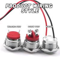China Signal Indicator Light 16mm Professional Led Indicator Light 150mm Wired IP65 Waterproof Color Optional for sale