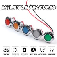 China Signal Indicator Light 16mm Professional Led Indicator Light 150mm Wired IP65 Waterproof Color Optional for sale