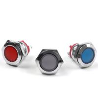 China Signal Indicator Light 16mm Professional Led Indicator Light 150mm Wired IP65 Waterproof Color Optional for sale