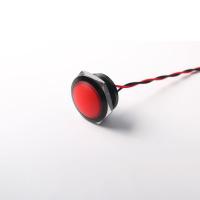 China 22mm Alumina LED Metal Indicator Light 3V/6V/12V/24V/110V/220V Ball Head Indicator Lights for sale