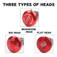 China 16/19/22MM Waterproof Stainless Steel Mushroom Head Switch Explosion-Proof Emergency Stop Power Button IP65 Level 220V Control for sale