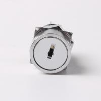 China 16mm Panel Mount Electronic Stainless Steel IP65 250V ON-OFF 2 Position 1NO1NC 3 Pin Latching Waterproof Rotary Head Switches for sale