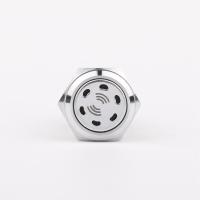 China 16mm Stainless Steel LED Waterproof Metal Buzzer 12V/24V/5V Screw Terminal Terminal Electronic Structure IP65 24V Max Voltage for sale