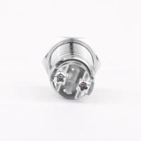 China 16mm Stainless Steel LED Waterproof Metal Buzzer 12V/24V/5V Screw Terminal Terminal Electronic Structure IP65 24V Max Voltage for sale