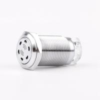 China 16mm Stainless Steel LED Waterproof Metal Buzzer 12V/24V/5V Screw Terminal Terminal Electronic Structure IP65 24V Max Voltage for sale