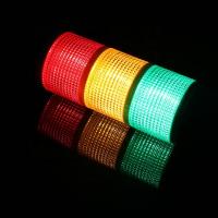 China HY Series Professional Lighting 3-Layer LED Warning Light with Integrated Sound Three-Color Alarm Red Green Yellow for sale
