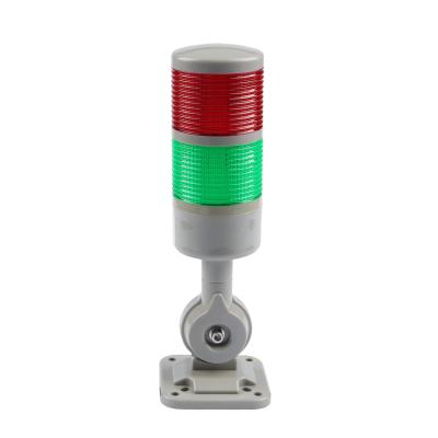 China HY Series Professional Industrial Control Warning Light 2-Layer Multi-Color LED 12V/24V/220V Flashing Plastic 6000K Daylight for sale