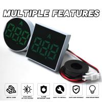 China LED Digital Display Analog Ampere Meter Single Display Panel Meter (AD112-50) Large Area Small Instrument AC Ammeter for sale