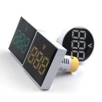 China YZ LED Voltmeter Digital Indicator Single Display Panel Meter AD112-50 AC60-500V 1% Accuracy Large Display Small for sale