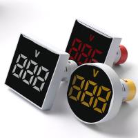 China YZ LED Voltmeter Digital Indicator Single Display Panel Meter AD112-50 AC60-500V 1% Accuracy Large Display Small for sale