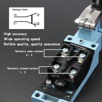 China Yizhi TZ-8104/8108 Travel Switch Micro Miniature Industrial Waterproof Self-Reset Limit Switch IP65 220V 1NO1NC IK09 Touch Flame for sale