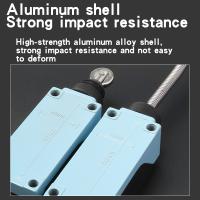 China Yizhi TZ-8104/8108 Travel Switch Micro Miniature Industrial Waterproof Self-Reset Limit Switch IP65 220V 1NO1NC IK09 Touch Flame for sale
