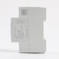 China DIN Rail Mount Three Phase Voltage Meter AC 80-500V Mini Modular Ammeter 0-100A LED Digital Display Indicator Frequency Meter PC for sale