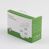 China DIN Rail Mount Three Phase Mini Voltmeter AC 80-500V 0-100A Ammeter LED Digital Display IP65 Rated ABS Material Frequency Meter for sale