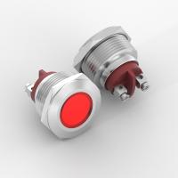 China 22mm Metal LED Indicator Light Screw Terminal, High Bright Signal Pilot Lamp Multi Color Optional 6V/24V/220V Red Green Yello for sale