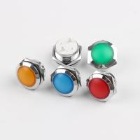 China Metal Indicator Light Single Color 19 Mm For Power Equipment LED Signal Light Waterproof 12V 24V Red Green Yellow Blue for sale