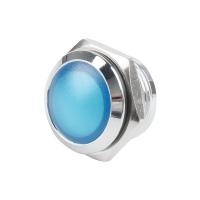 China 16mm Domed LED Metal Indicator Light Welding Foot High Brightness 6V/24V/220V Red/Yellow/Blue/Green/White for sale