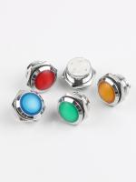 China 16mm Domed LED Metal Indicator Light Welding Foot High Brightness 6V/24V/220V Red/Yellow/Blue/Green/White for sale
