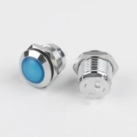 China 12mm Nickel-plated Copper Ball Head Soft Light Indicator Light Welding Foot 6V/24V/220V Red/Green/Yellow/Blue/White for sale