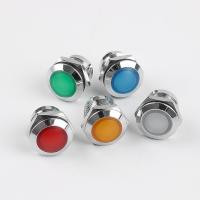 China 12mm Nickel-plated Copper Ball Head Soft Light Indicator Light Welding Foot 6V/24V/220V Red/Green/Yellow/Blue/White for sale