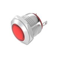 China 16MM Metal LED Indicator Light, High Bright 5 Colors Red Green Yellow Blue White 2 Pin Welding Foot 6V 12V 24V 220V for sale