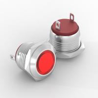 China 16MM Metal LED Indicator Light, High Bright 5 Colors Red Green Yellow Blue White 2 Pin Welding Foot 6V 12V 24V 220V for sale