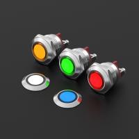 China Metal Indicator Light LED 16mm Signal Light Screw Terminal 3V 6V 12V 24V 110V 220V Red Yellow Green Blue White for sale