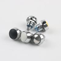China 12mm Metal Pushbutton Switch, Screw Foot Welding Foot Semi-Oxygen Mini Ball Head Waterproof Self-Resetting Small Push button for sale