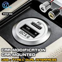 China Car USB Charger with Dual Ports for Phones, Universal for Cars, Trucks, and RVs, Waterproof, Fast Charging 12-24V for sale