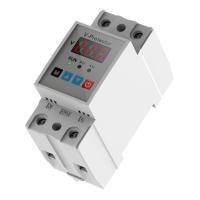 China ZS1-V-63a single-display over/under voltage protector, adjustable self-resetting current-limiting protector, overcurrent 43A, overvoltage 220V for sale