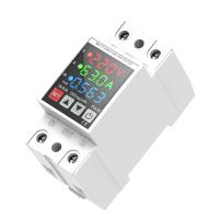 China ZS-6035VAKW Multi-Function Din Rail Digital Voltage, Current, and Power Meter AC50-400V Energy Meter for sale
