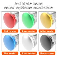 China 16MM Metal Button Switch Reset Self-Locking Normally Open and Normally Closed Mushroom Head Button Red and Green Momentary Custom Logo for sale