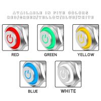 China 10A High-Current Metal Push Button Switch 16MM Short Type, Normally Open, Self-Reset/Self-Locking, with Light Button Switch for sale