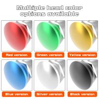 China 19MM Mushroom Head Metal Button Switch, Reset and Self-Locking, Normally Open or Normally Closed, Custom Pattern Start Switch for sale