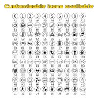 China 30MM Metal Push Button Switch with Custom Logo, Illuminated Start/Stop/Reset Button, Customizable Switch for sale
