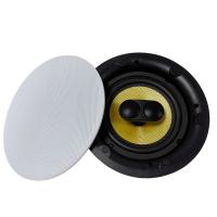 China 6.5 inch frameless magnetic ceiling speaker manufacturer , ceiling speaker factory , Cut-hole diameter 203mm , 40-80 watts for sale