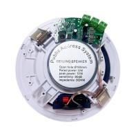 China 6.5 inch Bluetooth ceiling speaker manufacturer , ceiling speaker factory , Cut-hole diameter 165mm , 6-12 watts for sale
