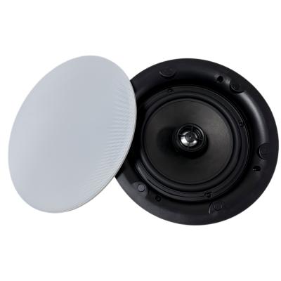 China 6.5 inch  2-way ceiling speaker  manufacturer  , ceiling speaker supplier , Cut-hole diameter 203mm , 40-80 watts for sale