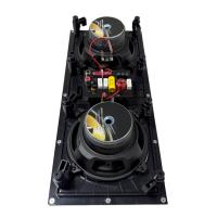 China 6.5 inch 3-way in-wall speaker factory , home theater in-wall speaker manufacturer , magnetic grill in-wall speaker supplier for sale