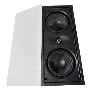 China 6.5 inch 3-way in-wall speaker factory , home theater in-wall speaker manufacturer , magnetic grill in-wall speaker supplier for sale