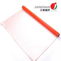 China Flange Insulation Covers Heat Reflective Silicone Fiberglass Cloth for sale
