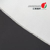 China Fireproof Twill Woven Fiberglass Fabric with 1000N/50mm Tensile Strength for sale